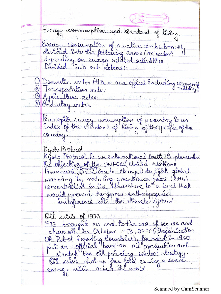 Renewable Energy Sources Notes (Mod 1, 2, 3) | PDF | Renewable Energy ...