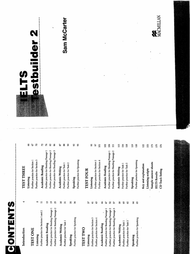 IELTS Testbuilder 2 | PDF