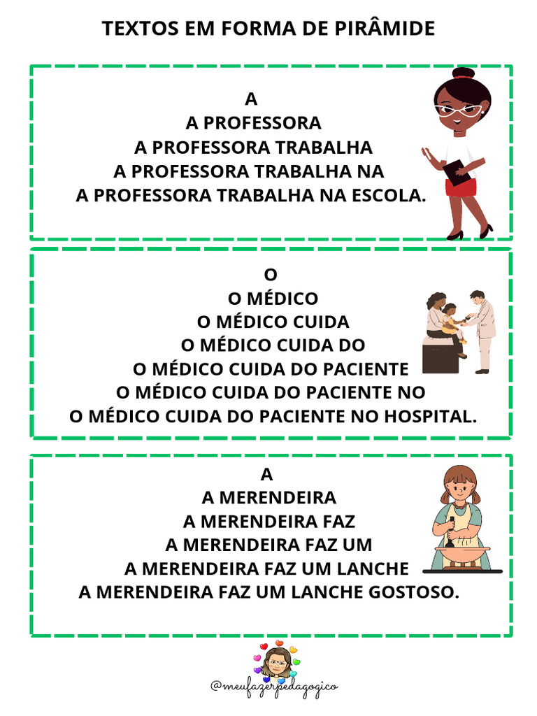 Textos em Forma de Pirâmide | PDF