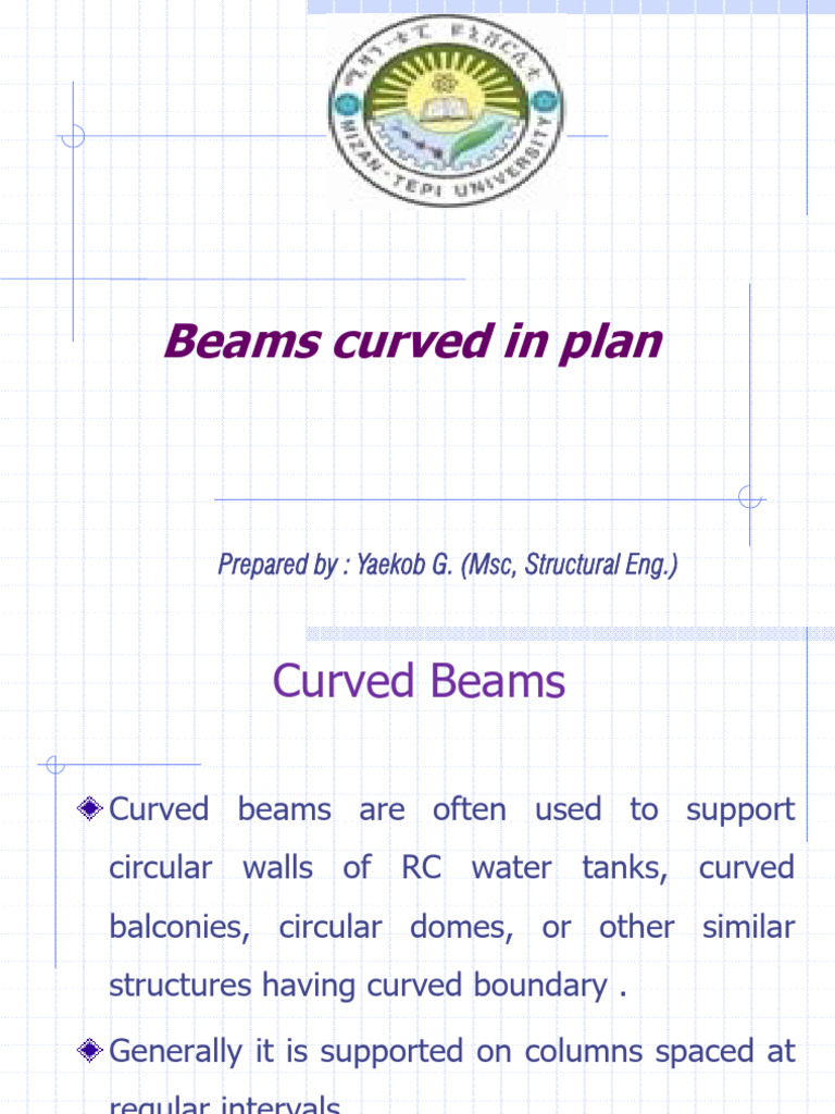 Curved Beam Design and Analysis | PDF | Beam (Structure) | Bending