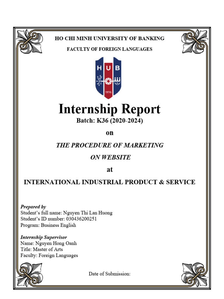 Intern Report | PDF | Marketing | Target Audience