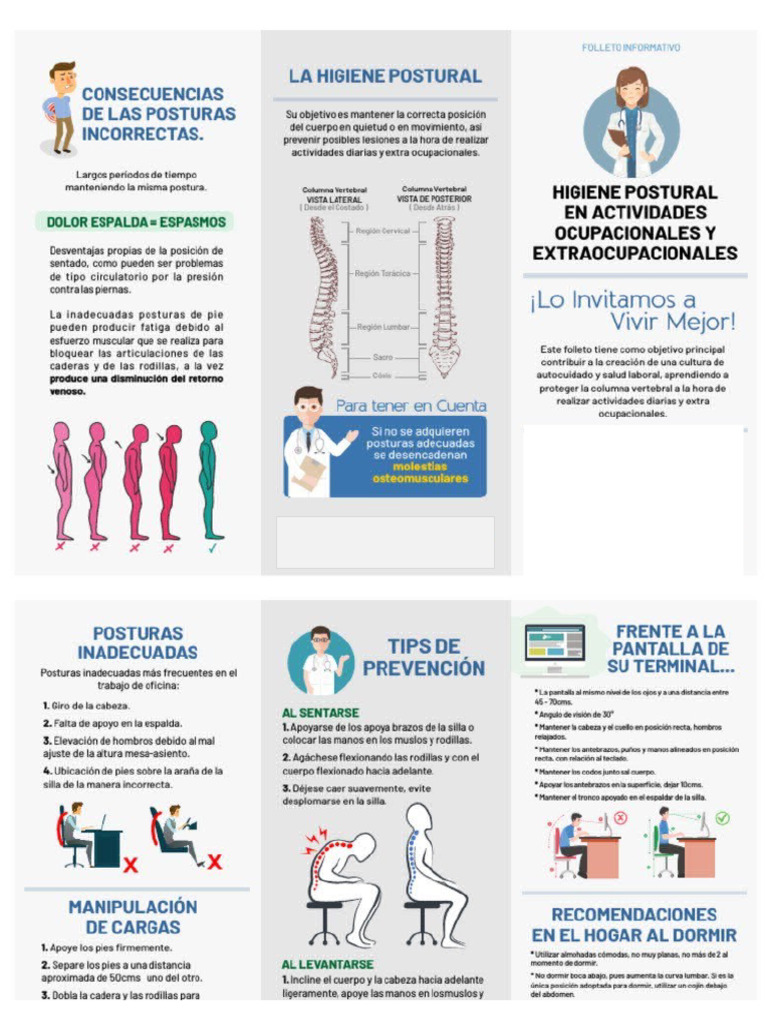 HIGIENE POSTURAL | PDF