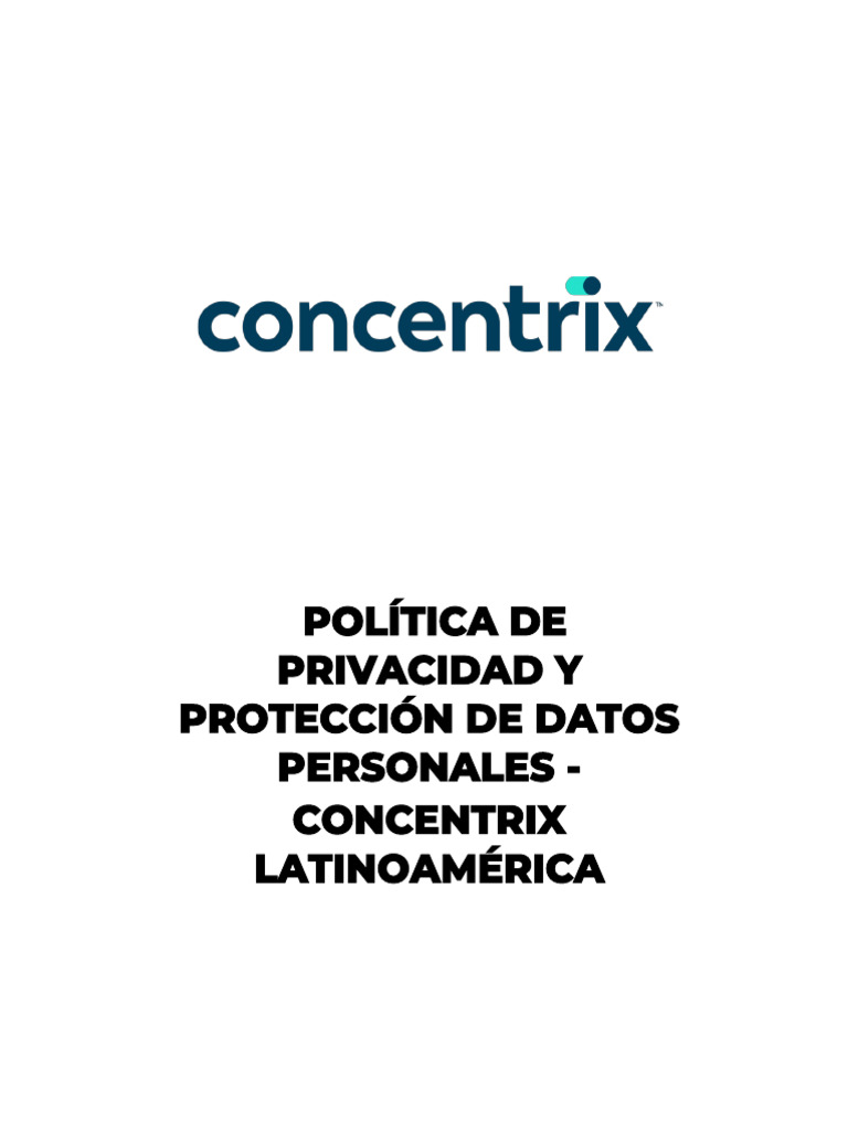 Política Privacidad Concentrix LATAM | PDF | Privacidad | Cookie HTTP