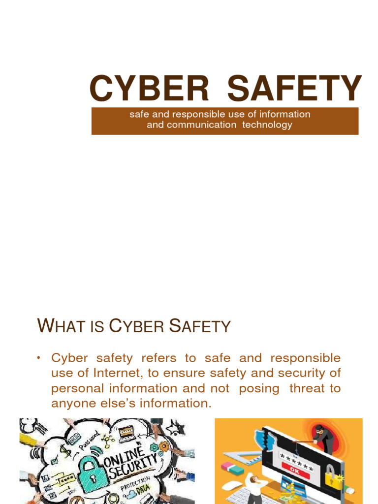 Cyber Safety | PDF | Stalking | Cybercrime