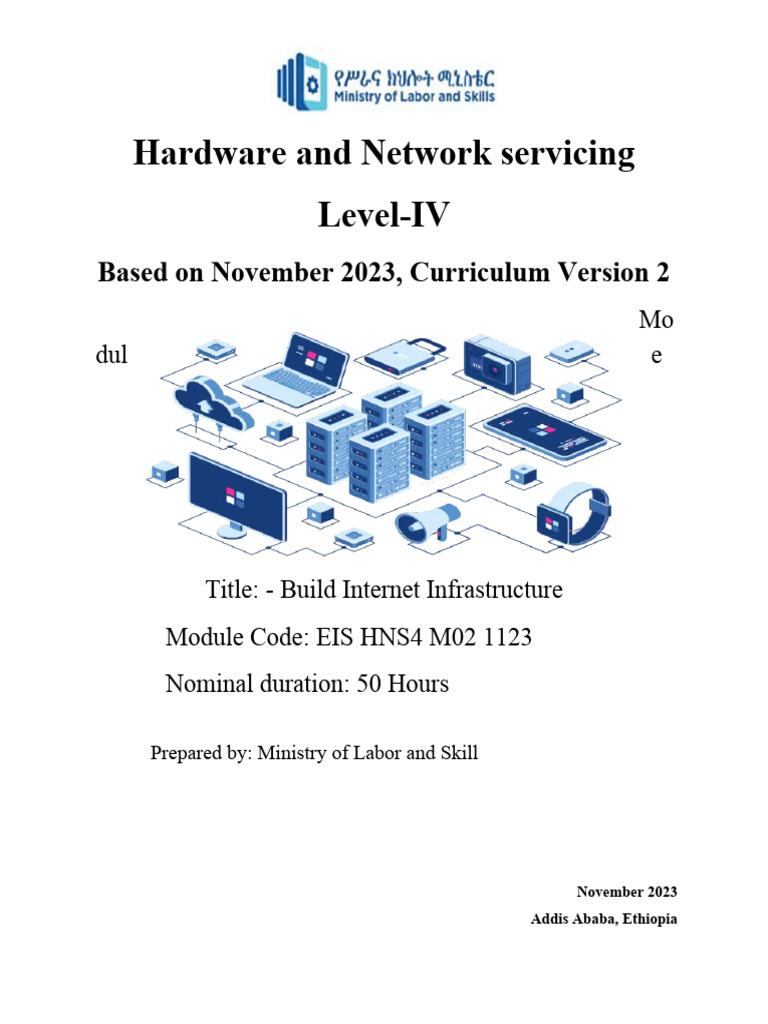 M02 - Build Internet Infrastructure | Download Free PDF | Computer Network | Osi Model