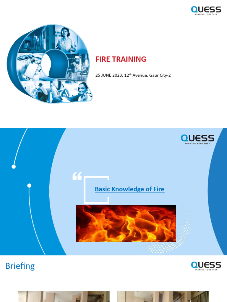 Fire Training | PDF | Business | Economies