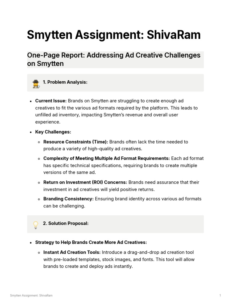 Smytten Assignment | PDF | New Product Development | Brand