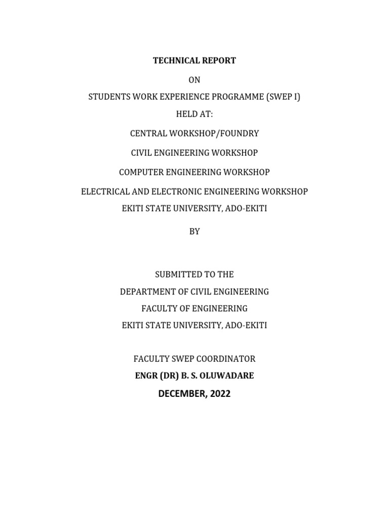 Students Report | PDF | Computer Network | Electrical Engineering