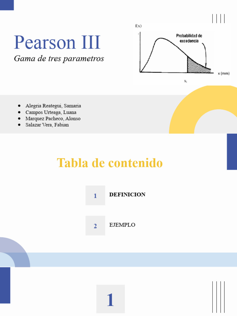 Distribución Pearson III en Hidrología | PDF | Métodos y materiales de ...