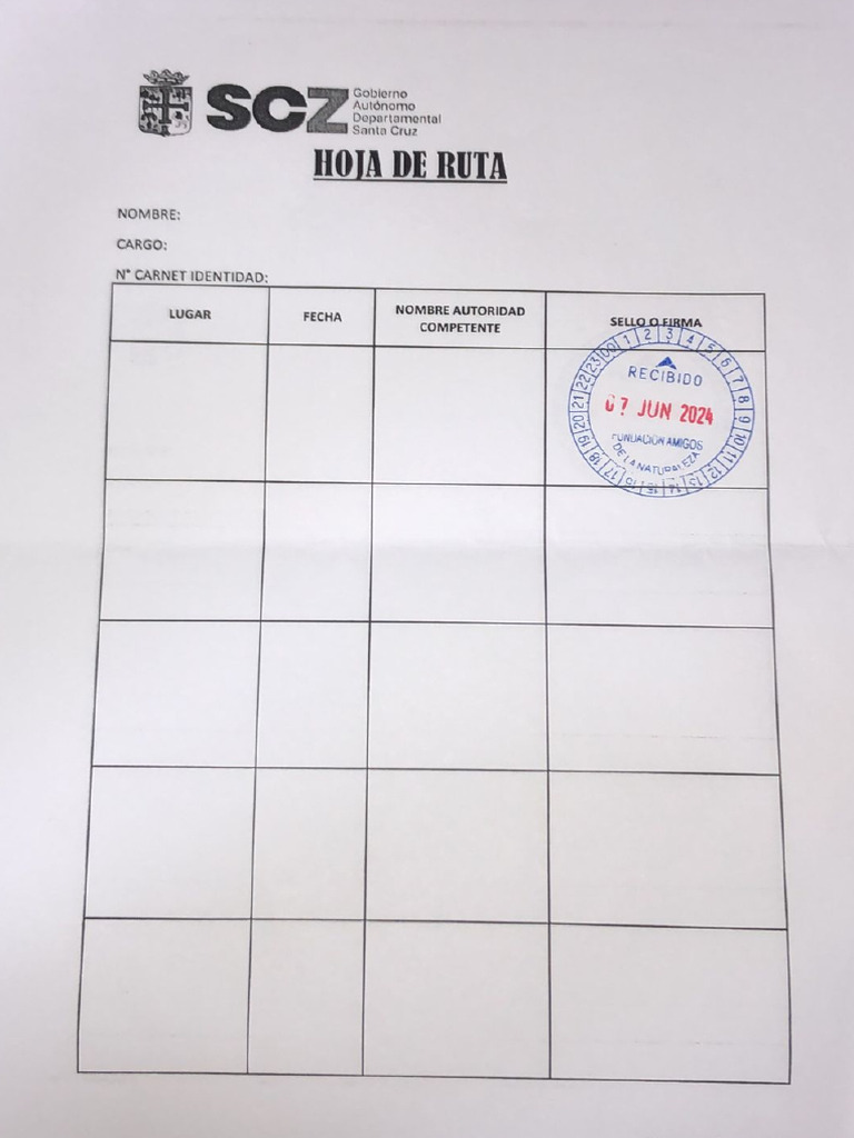 hoja de ruta | PDF