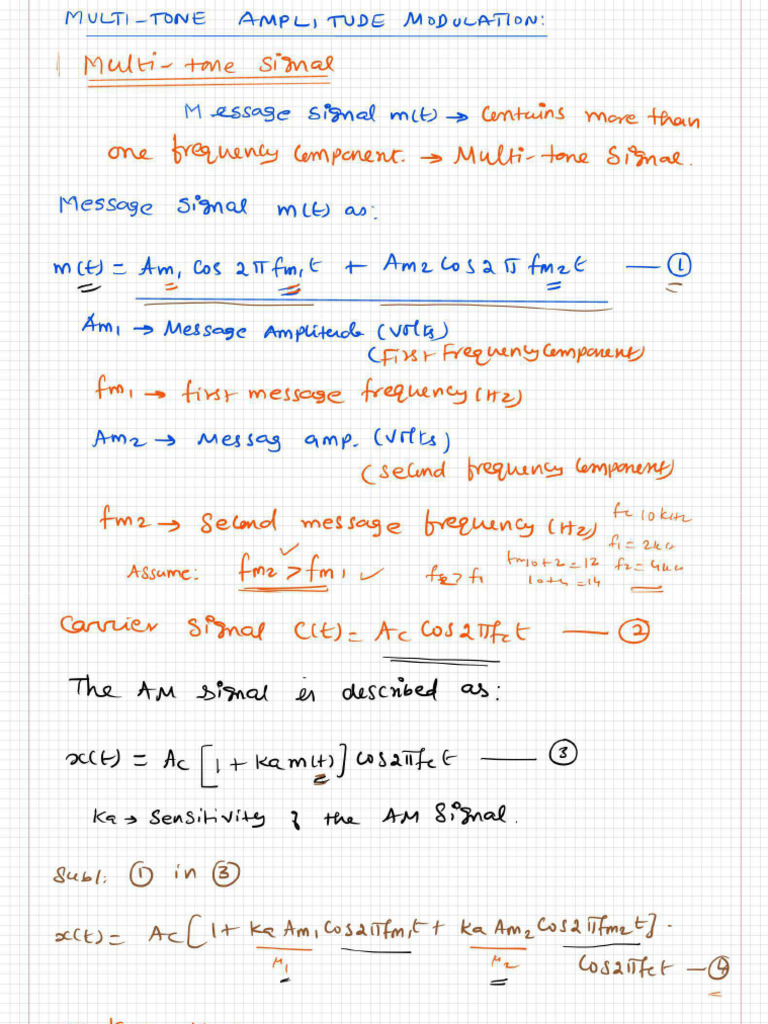 4-Multi-tone AM-22-01-2024 (1) | PDF