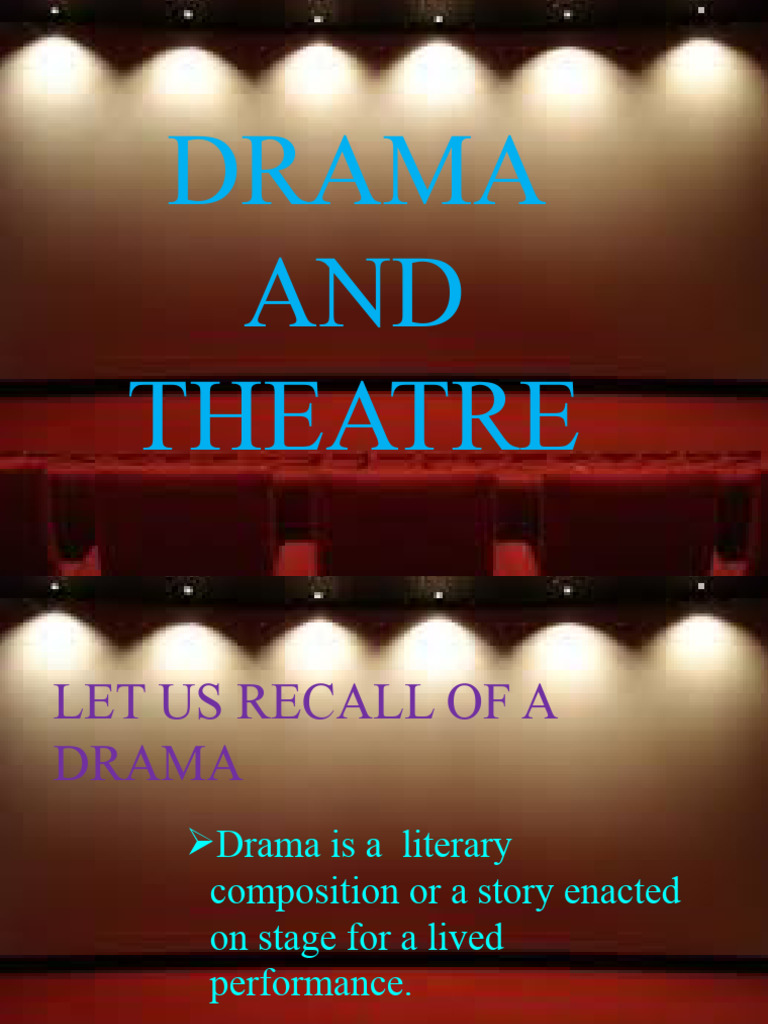 Theater and Full Length Play | Download Free PDF | Theatre | Play (Theatre)