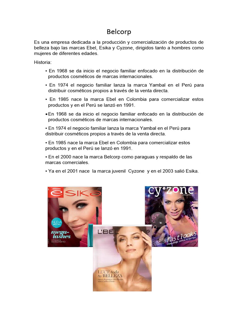 Belcorp 1 | PDF | Logística | Business