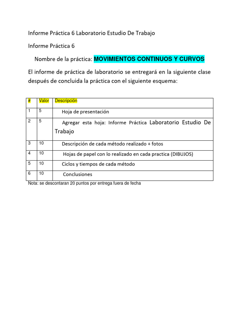 6 Informe Practica 6 Laboratorio Est Trabajo Pdf