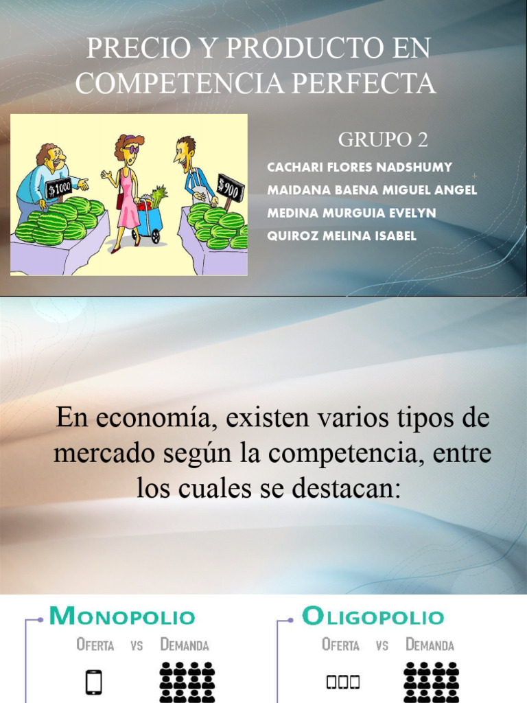 Competencia Perfecta | Descargar gratis PDF | Mercado (economía ...