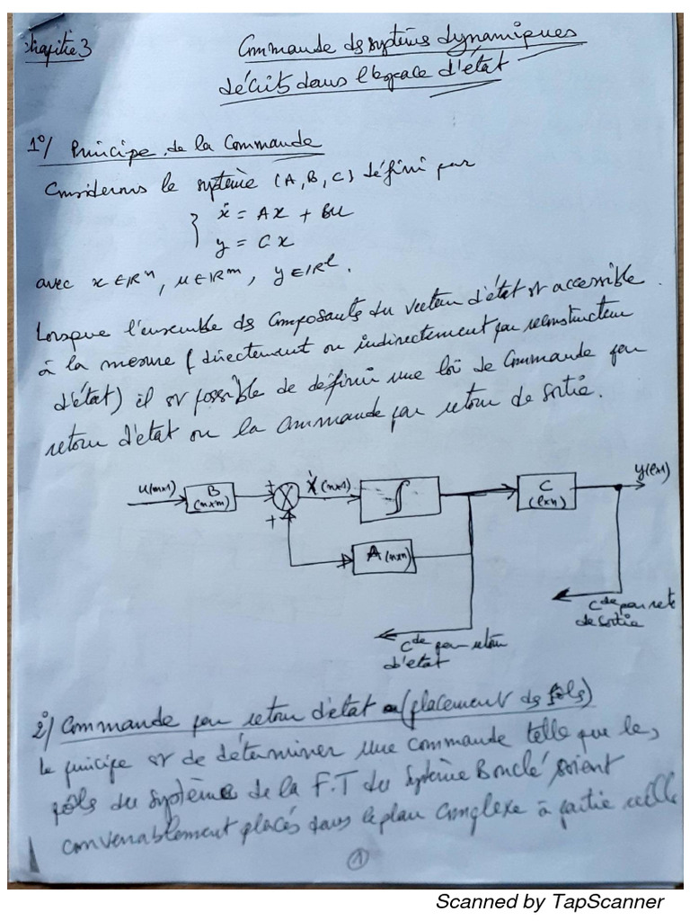 CMD - Retour D'etat | PDF