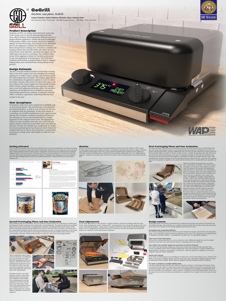 Project 2 Final Poster | PDF | Screw | Prototype