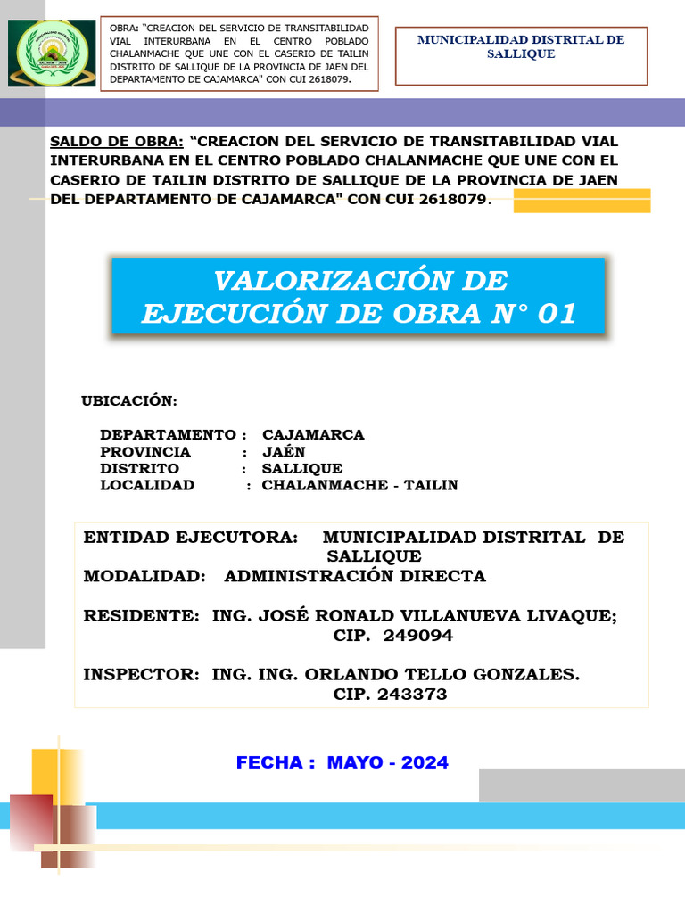 11r0.- Caratula y Separadores_val 01 | PDF