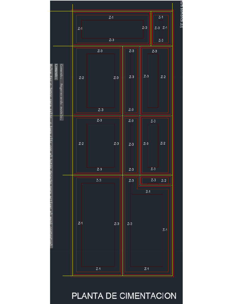 Planta de Cimentacion-Fdso | PDF