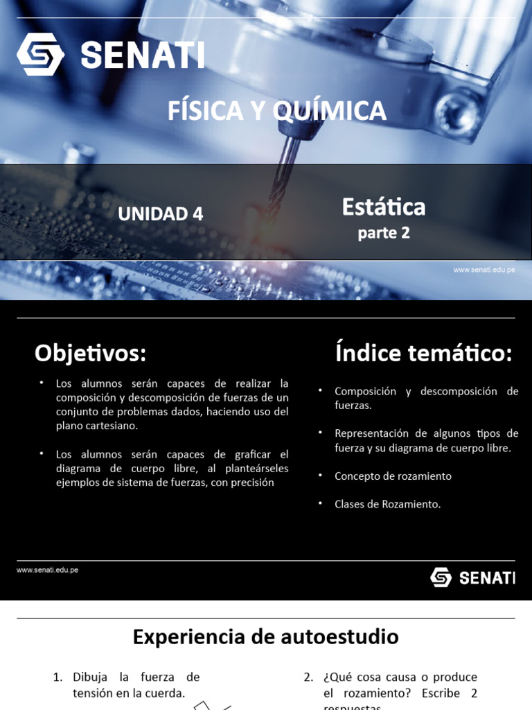 FyQ Sesión 7 2024 | PDF | Fricción | Fuerza