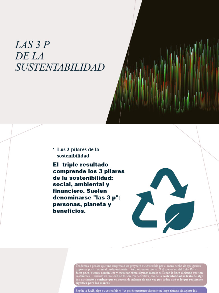 Las 3 P | PDF | Sustentabilidad | Business