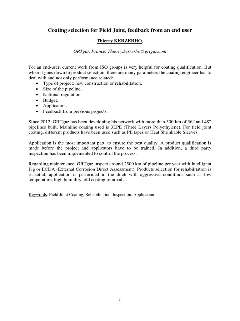 FJC Procedure Writing Guide | PDF | Applied And Interdisciplinary Physics | Physical Sciences