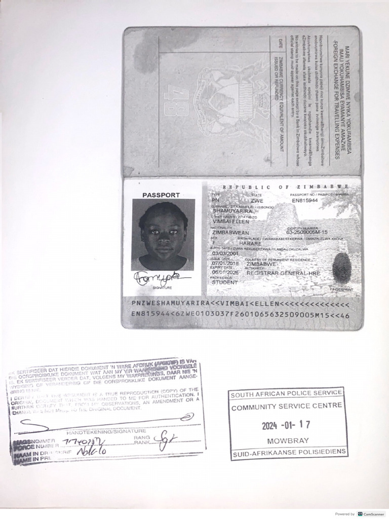 Certified Passport Bio | PDF