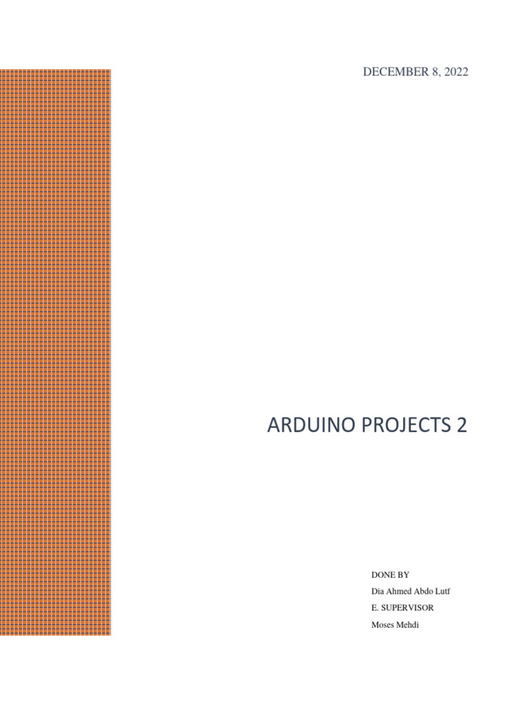 Arduino Report 2 | PDF | Arduino | Computer Engineering Arduino Report 2 | PDF | Arduino | Computer Engineering