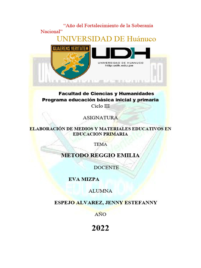 El Método Reggio Emilia | PDF | Enseñando | Aprendizaje