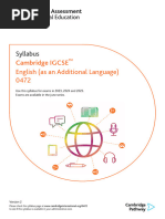 002 IGCSE Component and Option Codes May - June 2025 | PDF