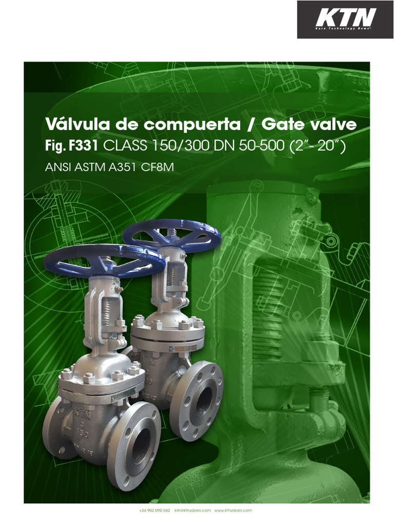 KTN.F331-150-300.es .En | PDF | Ingeniería mecánica | Unión