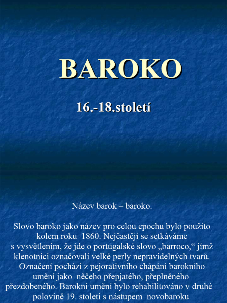 Baroko | PDF