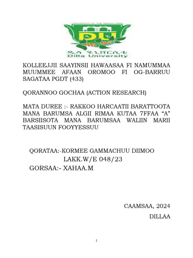 LAKK.W/E 048/23 Gorsaa:-Xahaa.M | PDF