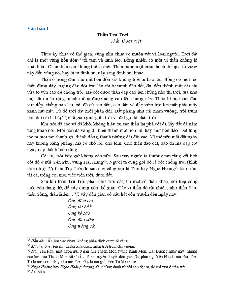 Thuc Hanh - Van Ban Than Thoai | PDF