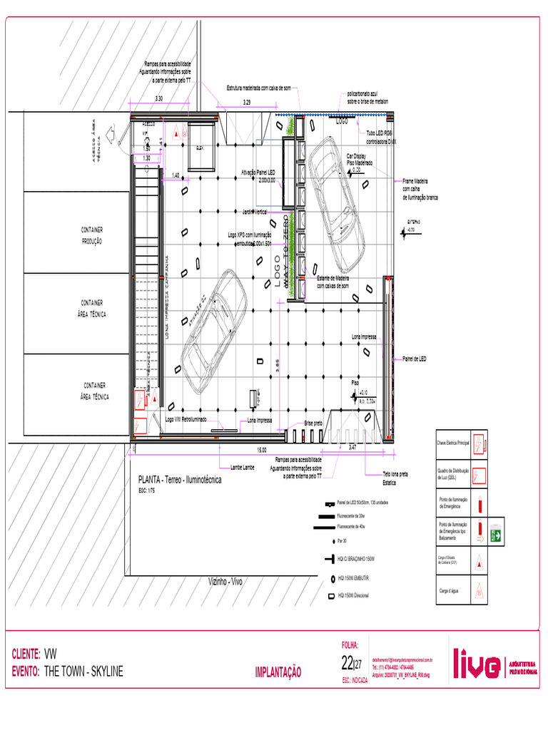 2023 07 01 VW SKYLINE R2-Eletrica Iluminotecnica | PDF | Luz | Ótica
