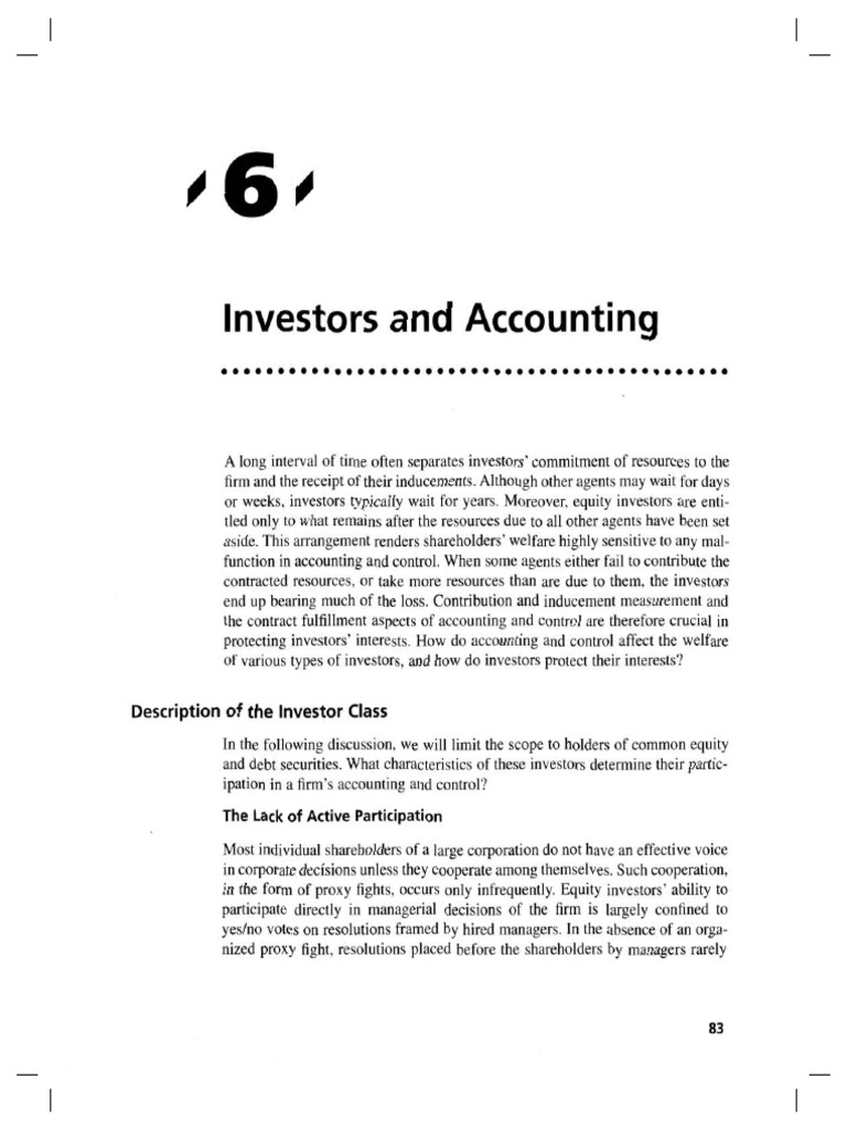 Sunder TAC97 Chapter6 | PDF