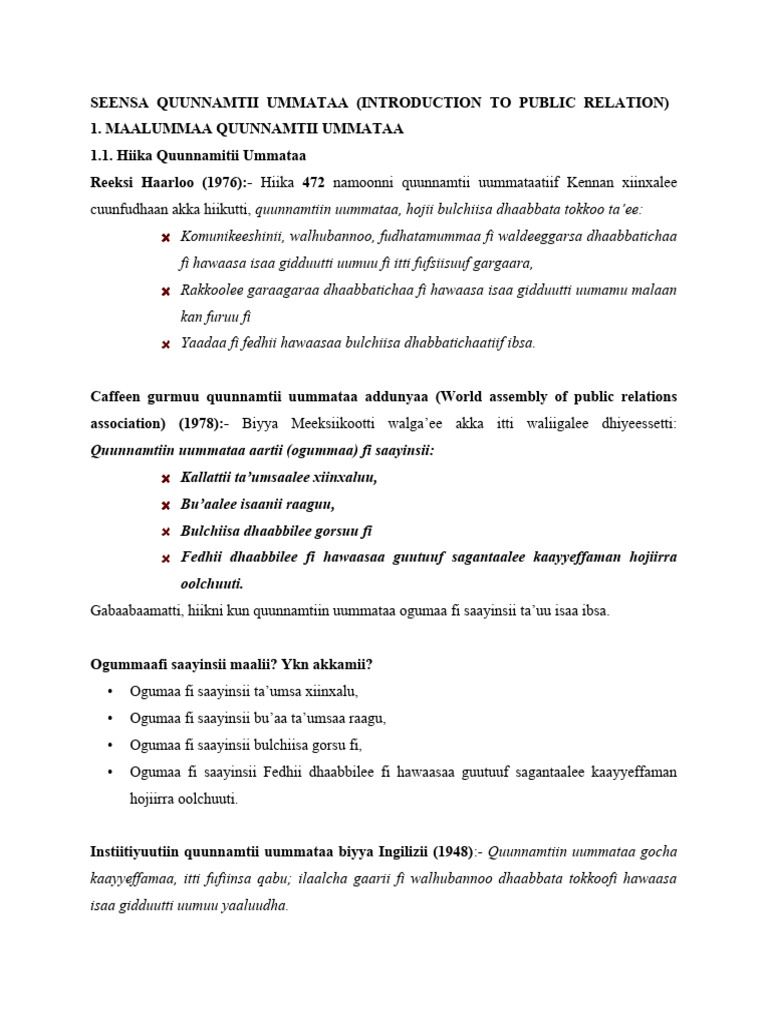 Hariiroo Hawaasaa Jimmaa | PDF