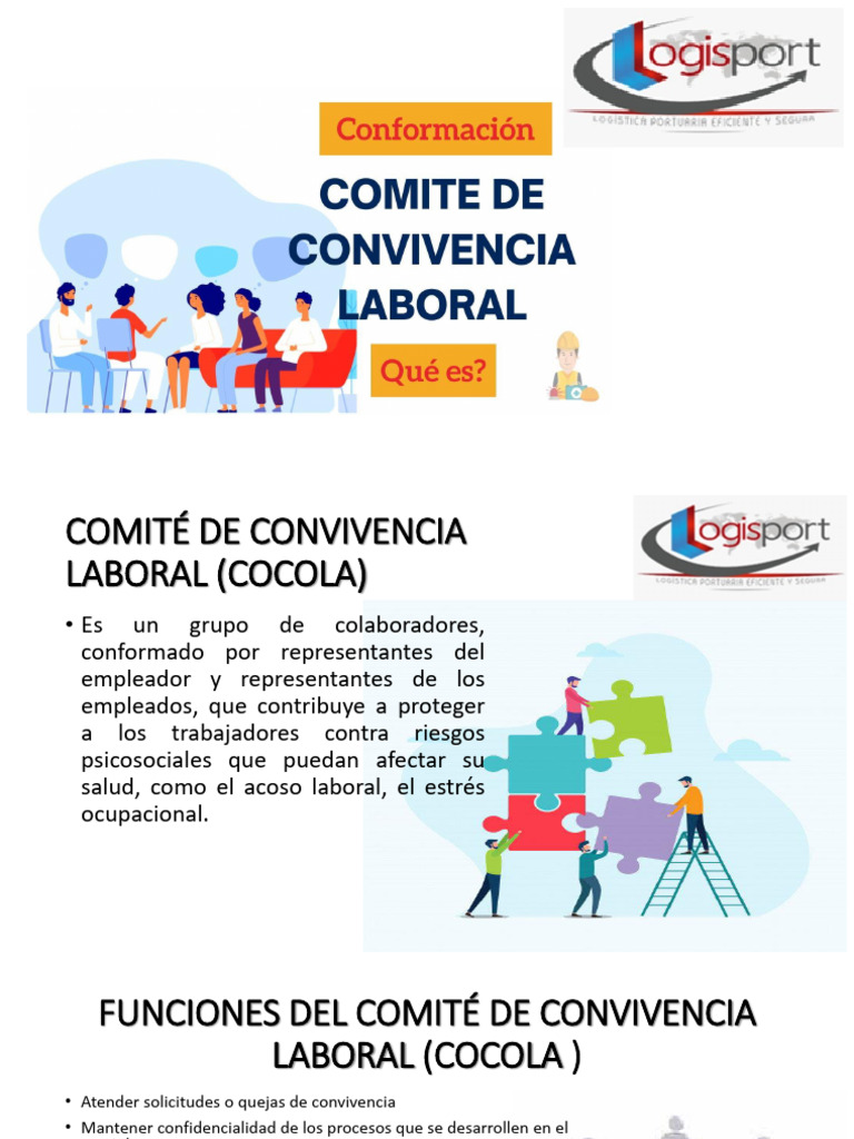 Comité de Convivencia Laboral (Cocola) | PDF