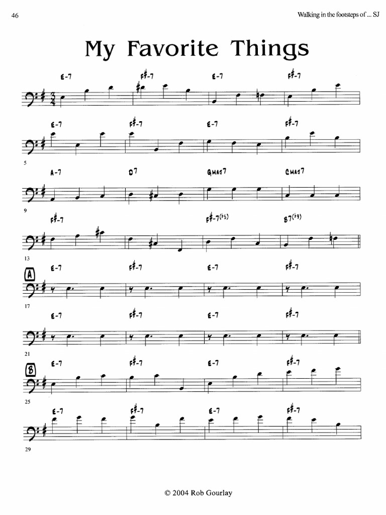 My Favorite things | PDF