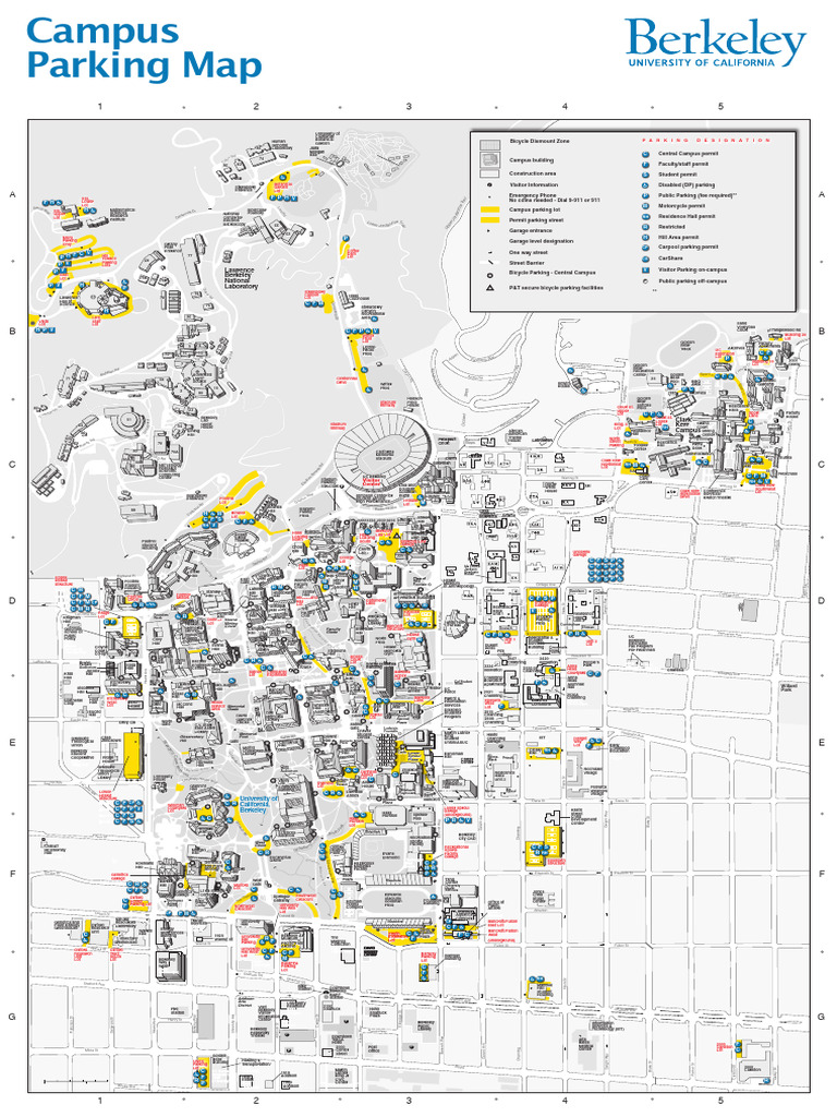 Campus Parking Map 2022 | PDF