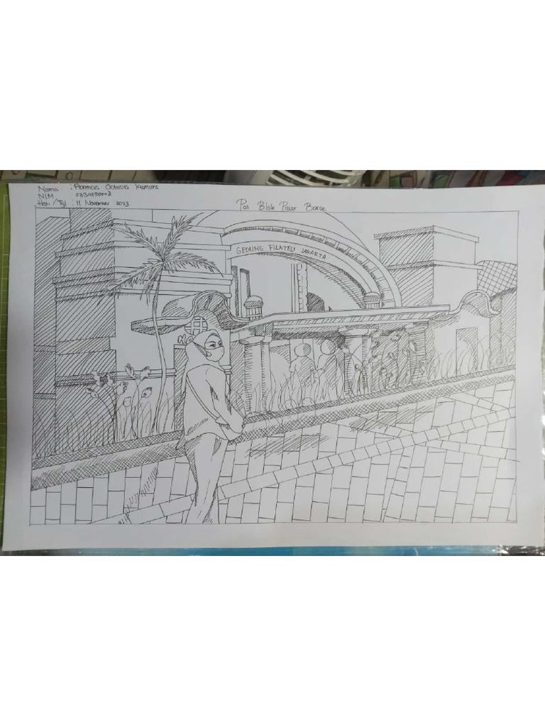 Florencia Octavia Kumara_Gambar & Estetika Bentuk_UTS Gasal 2023 | PDF