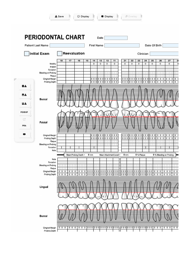 Periodontal Chart Online - WWW - Perio-Tools - Com 4 | PDF