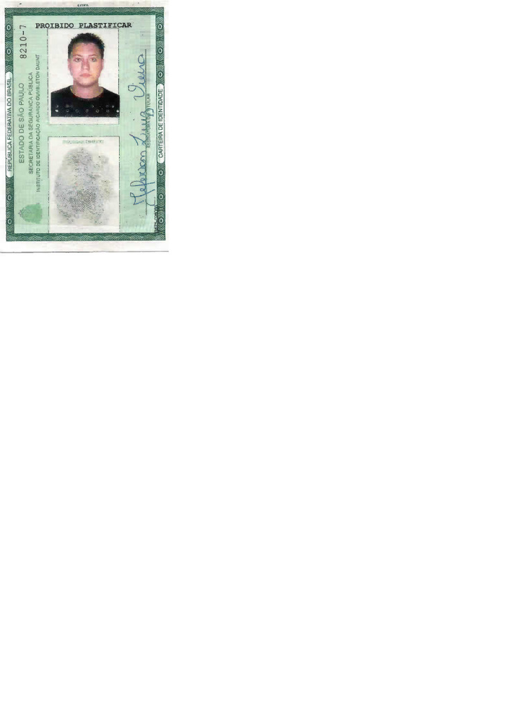 Frente RG | PDF
