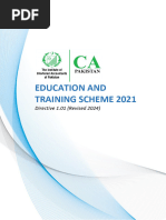 ICAP Education Scheme 2025 FAQs | PDF | Accounting | Academic Degree