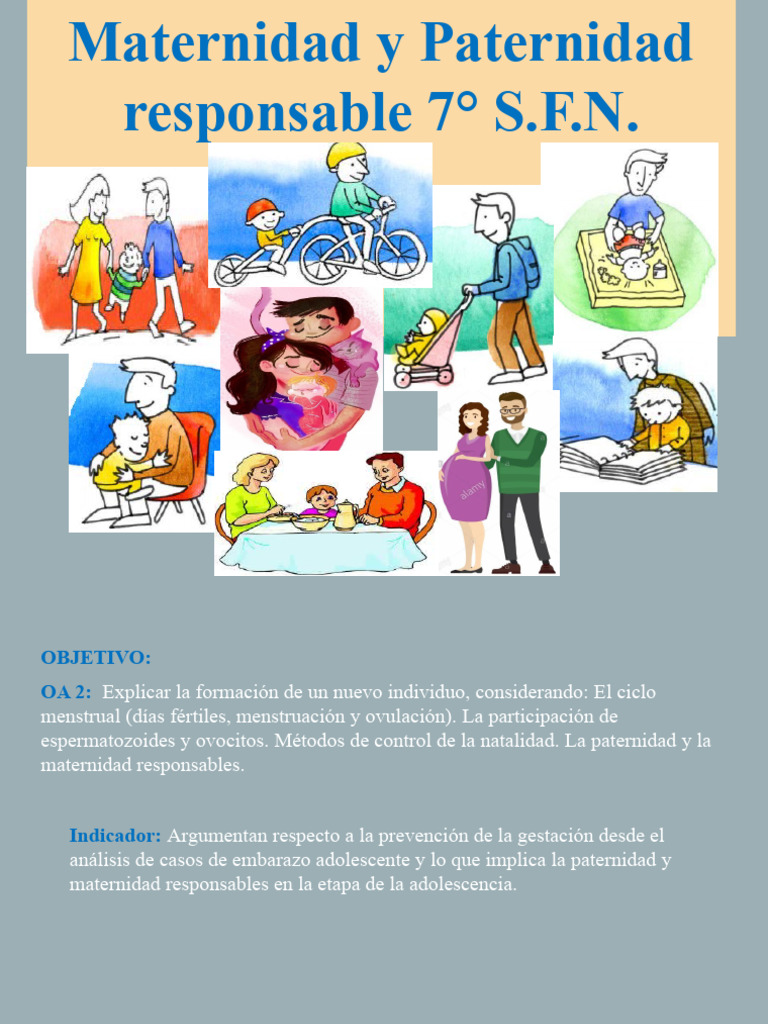 PATERNIDAD Y MATERNIDAD RESPONSABLES | PDF | Familia | Adultos