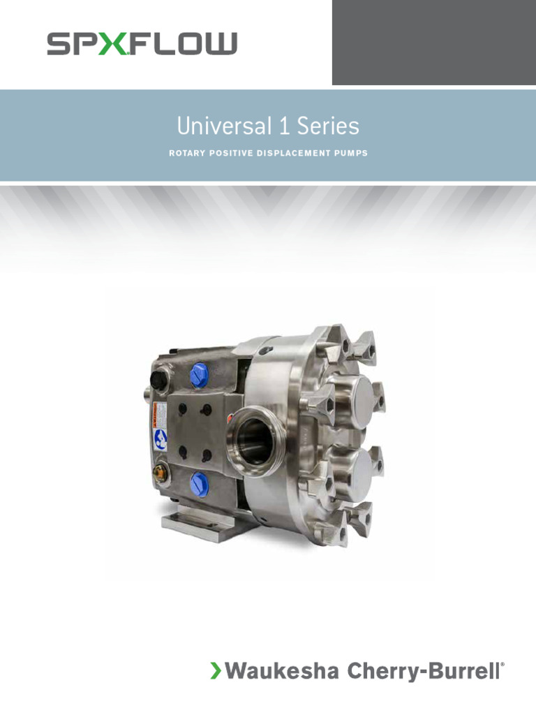 Brochure - Universal 1 Series, Rotary Positive Displacement Pumps ...