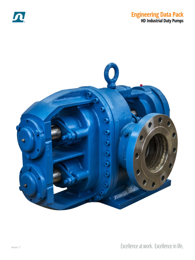 HD600 - Engineering Data Pack | PDF | Pump | Mechanical Engineering