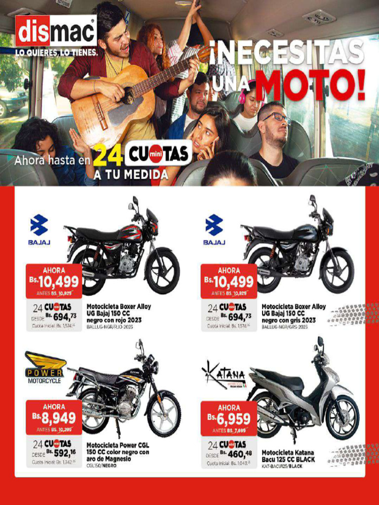 Catalogo Motos | PDF