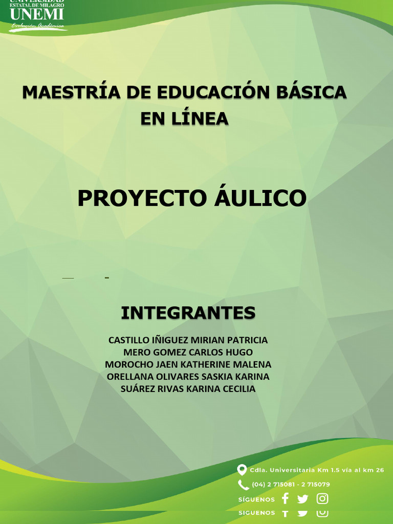 Proyecto Aulico - Aprendizaje y Desarrollo de La Personalidad ...