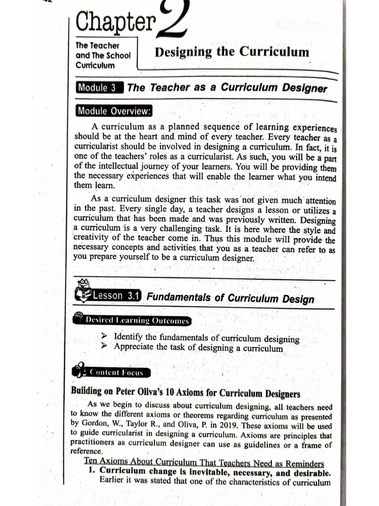 TTSC Chapter 2 Module 3 Intro | PDF